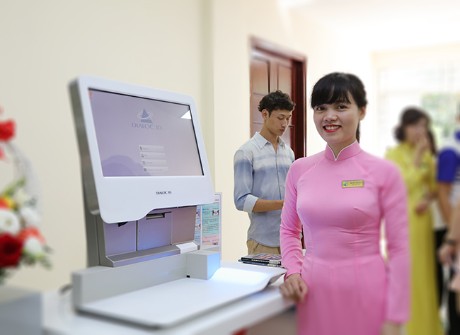 Grand opening automatic Book Drop 24/7 system, Vietnam National ...